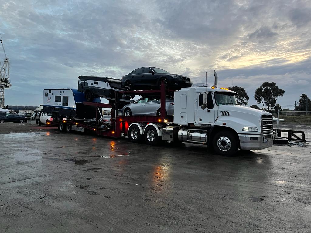 Mack Granite with Car Carrier Trailer For Sale - Load Up Transport